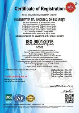 iso eng - Titu Maiorescu University