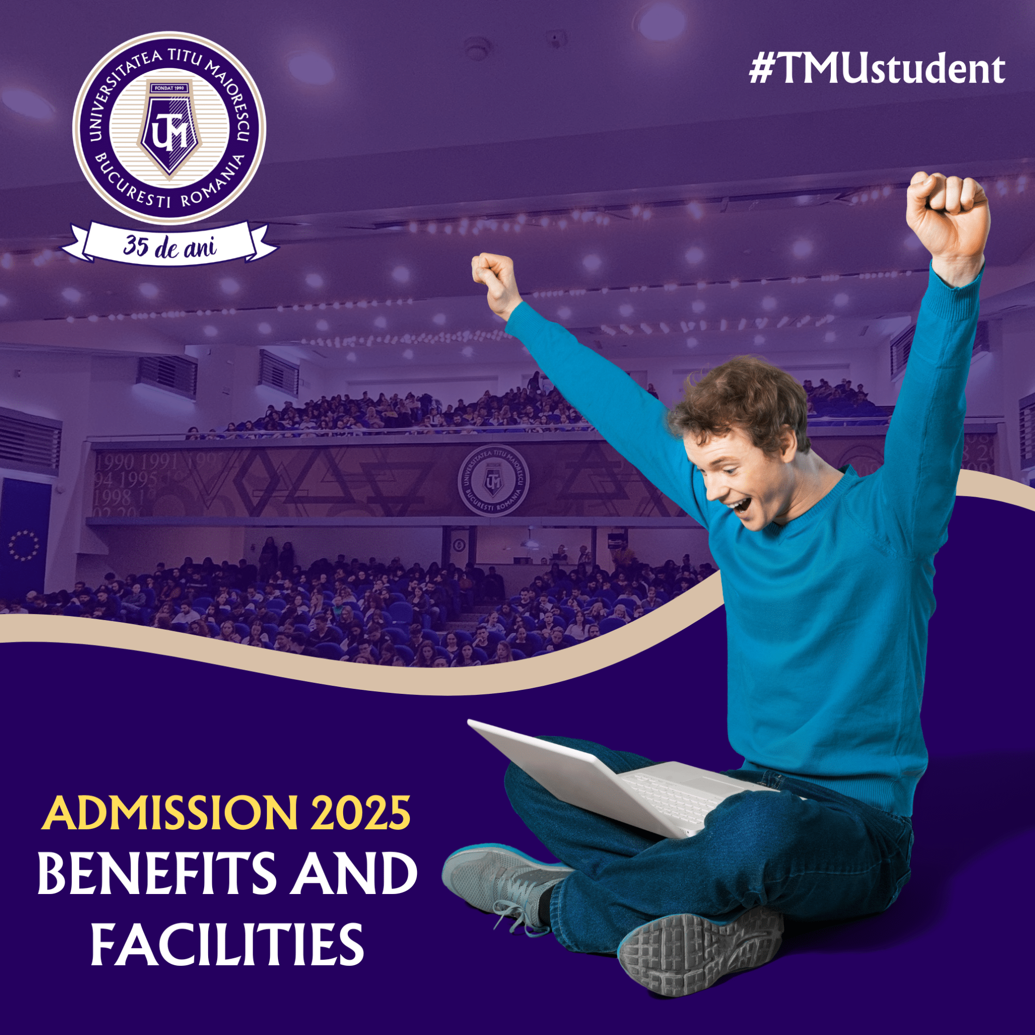 Admission TMU - Benefits - Titu Maiorescu University